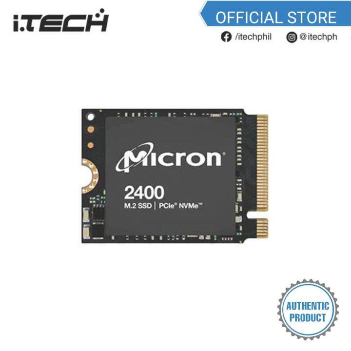 Micron 2400 M.2 2TB NVME 2.3mm Solid State Drive | Lazada PH