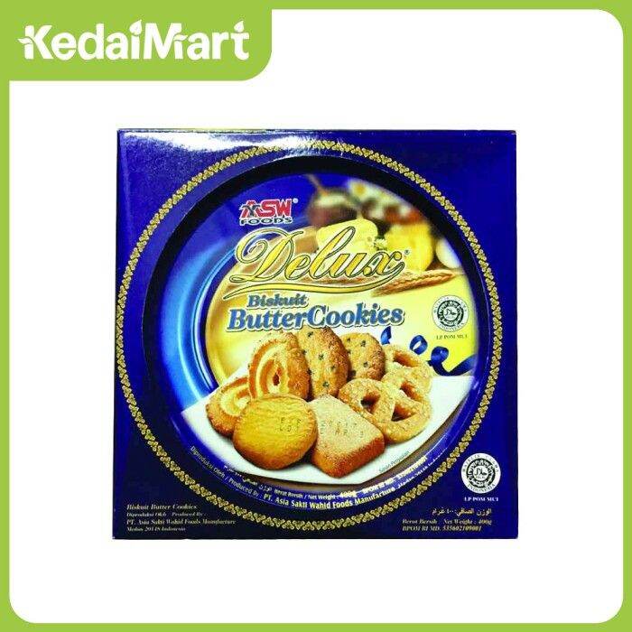 Delux ASW Praemie Butter Cookies 400 Gram | Lazada Indonesia