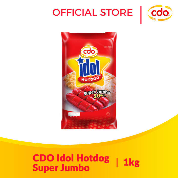 CDO Idol Hotdog Super Jumbo 1kg | Lazada PH