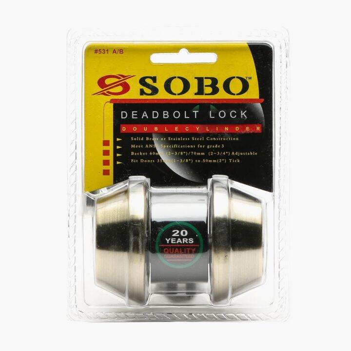 Sobo Antique Brass Deadbolt | Lazada PH