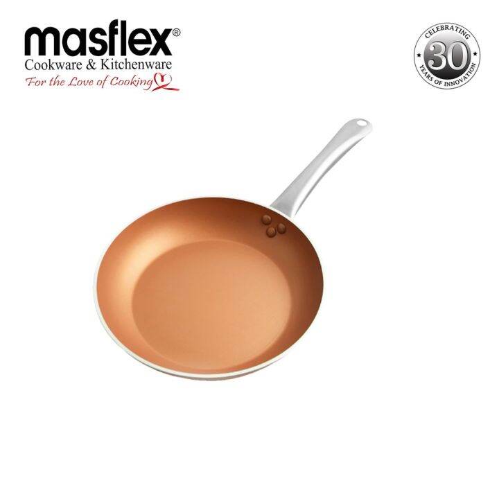 Masflex Induction Non-stick 30cm Copper Forged Frypan | Lazada PH