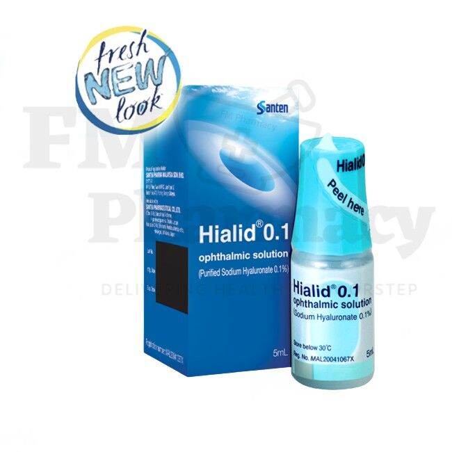 [NEW SELLER! / NEW STOCK EXP 02/2023] Hialid 0.1% Ophthalmic Solution ...