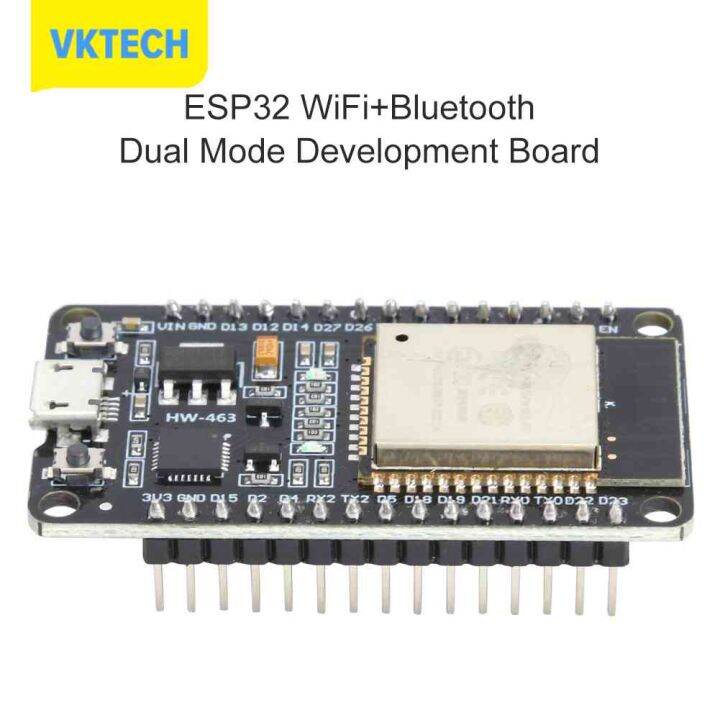 Wifi Bluetooth Microcontroller Arduino Ide Dual Core 2-Pack With WiFi & Bluetooth - ESP-WROOM-32 ...