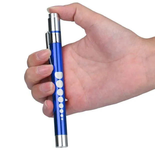 Medical First Aid LED Pen Light Flashlight Torch Doctor Nurse EMT ...