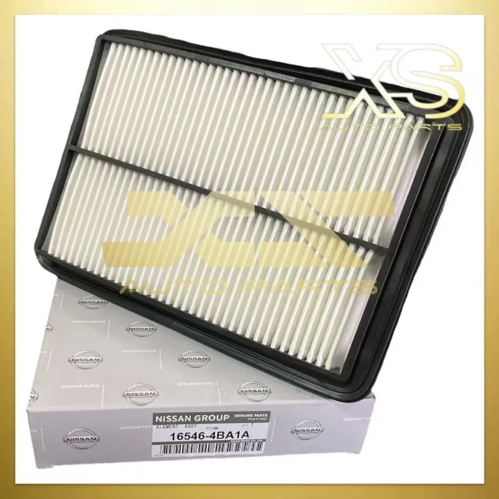 GENUINE NISSAN ENGINE AIR FILTER 16546-4BA1A -NISSAN X-TRAIL T32 2.0 2. ...