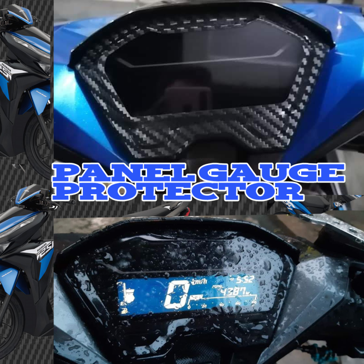 PANEL GAUGE PROTECTOR (CARBON STICKER ) FOR HONDA CLICK 125I\150I ...