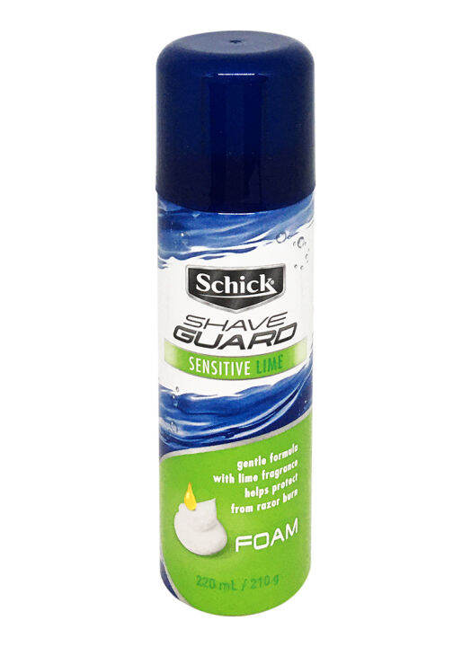 Schick Shave Guard Foam Lime 220ml | Lazada