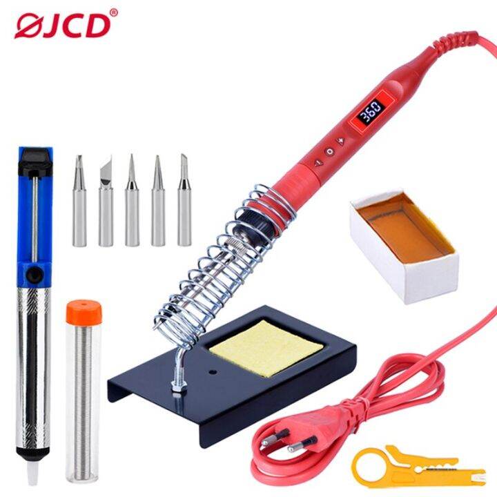 Soldering Electric Pencil 110V Adjustable 908U Welding Tools Kit 6 ...