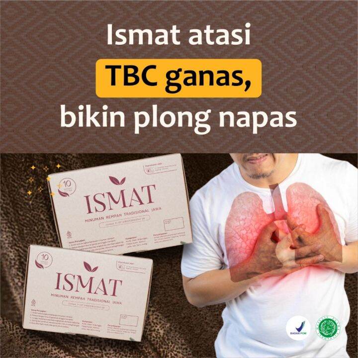 ISMAT Minuman Rempah Obat Asma Batuk Sesak Nafas Sakit Tenggorokan ...
