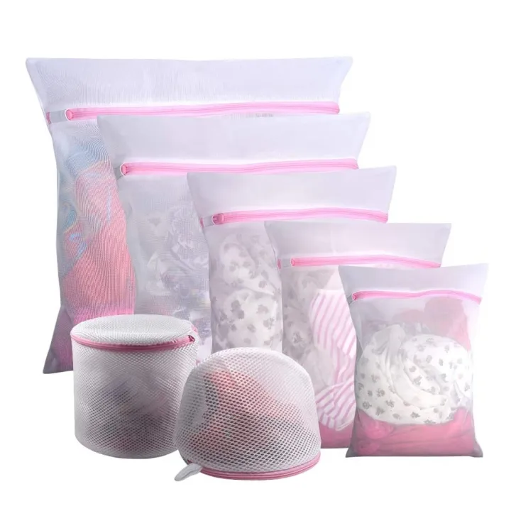 Washing Machines Durable Mesh Laundry Bags Washing Bag withClosure ...