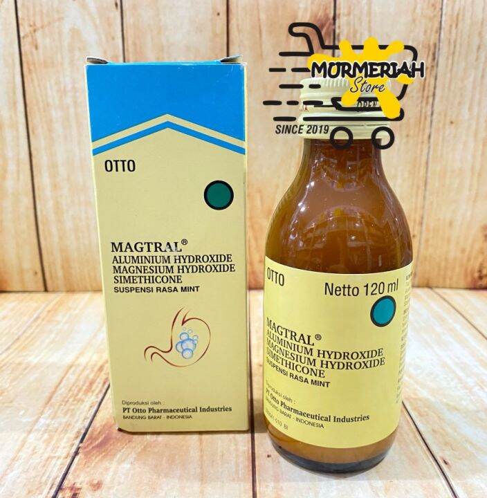 Magtral Sirup 120 ml - Syrup Obat Maag, Nyeri lambung & Gastritis ...