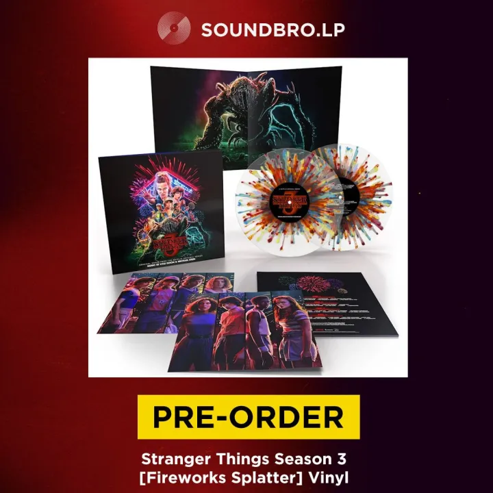 [Pre-Order 14-35 วัน] แผ่นเสียง ใหม่ ซีล Stranger Things Season 3 ...