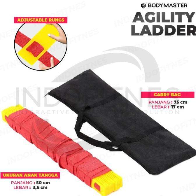 AGILITY LADDER | ADJUSTABLE SPEED FITNESS LADDER | TANGGA KETANGKASAN ...