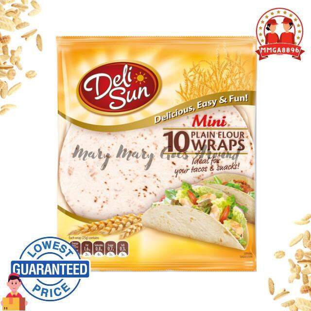 【COD】 Sun Plain Flour Tortillas Wrap 10 pcs/pack 4 x soft tacos ...