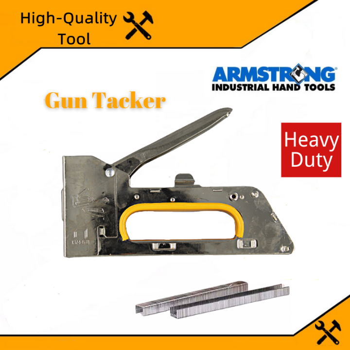 ARMSTRONG Gun Tacker Heavy Duty Staple Wire high quality | Lazada PH