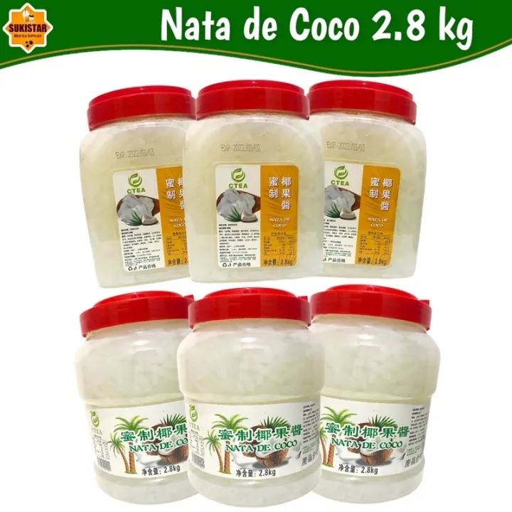 Nata de coco 2.8kg coconut jelly | Lazada PH