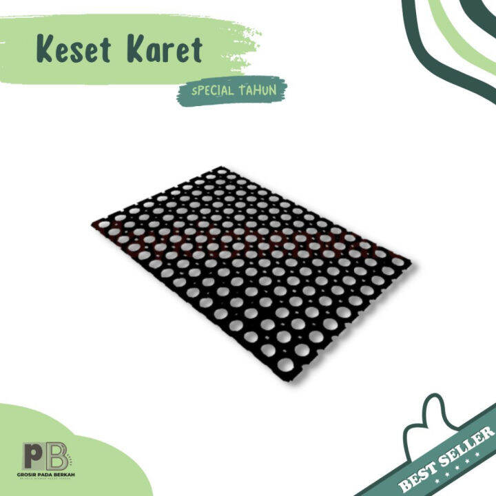 Keset Karet Bolong Kaset Karpet Karet Anti Slip Kamar Mandi - Kesed 40 ...