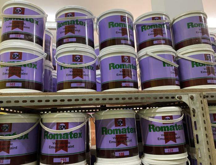 CAT ROMATEX WARNA 5KG - JENBY | Lazada Indonesia