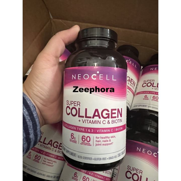 NeoCell Super Collagen + Vitamin C & Biotin 360 capsules | Lazada PH