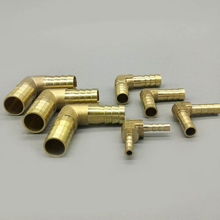 Brass Hose Pipe Fitting Coupling Elbow Equal Reducing Barb 4mm 6mm 8mm ...
