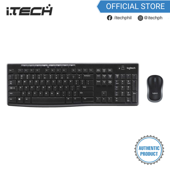Logitech Mk270r Wireless Desktop Keyboard And Mouse Combo Lazada Ph