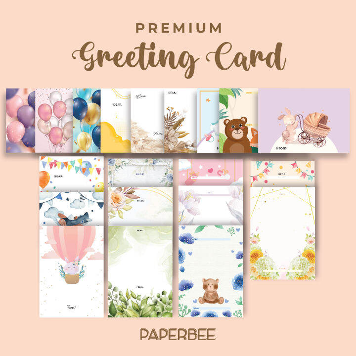 [10 LEMBAR] KARTU UCAPAN POLOS / GREETING CARD | Lazada Indonesia