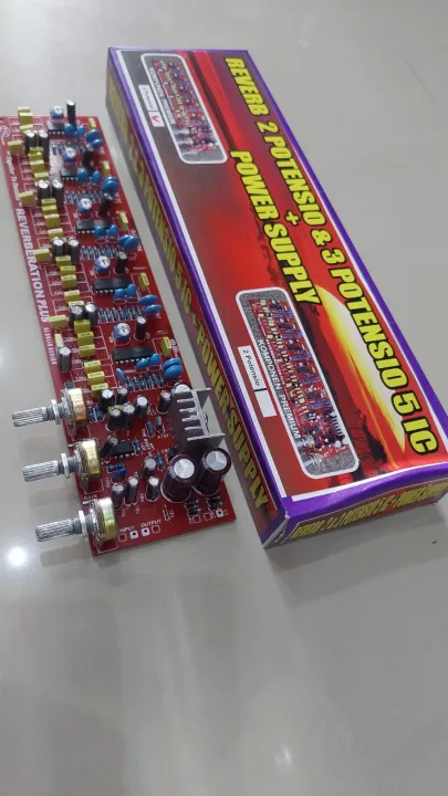 kit Echo Reverb 5 ic 2 Potensio Komponen bagus Milar mkm | Lazada Indonesia