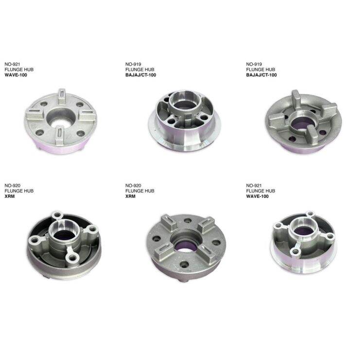 Motorcycle Flunge Hub Flange Hub BAJAJCT-100, XRM, WAVE-100, RS100 - at ...