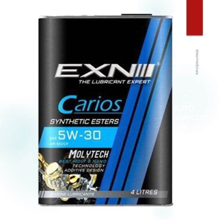 EXN Carios SAE 5W30 Molytech (Extreme Powerful Boosters Molytech Motor ...