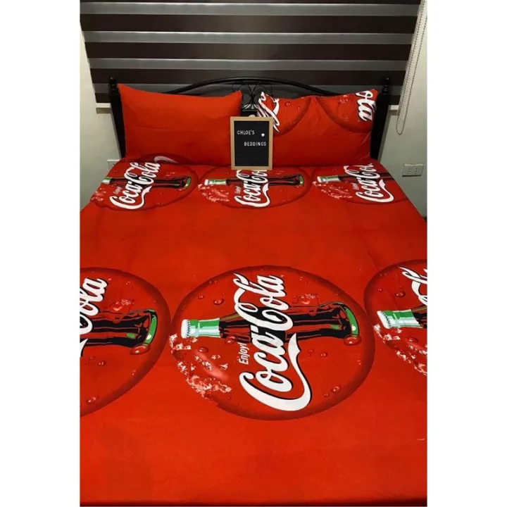 coke coca cola bedsheet by cobre Kama collection -coke -cocacola ...