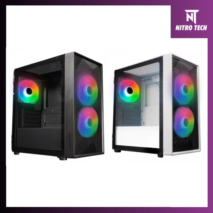 Tecware Forge M2 TG ARGB mATX Gaming Chassis | Lazada