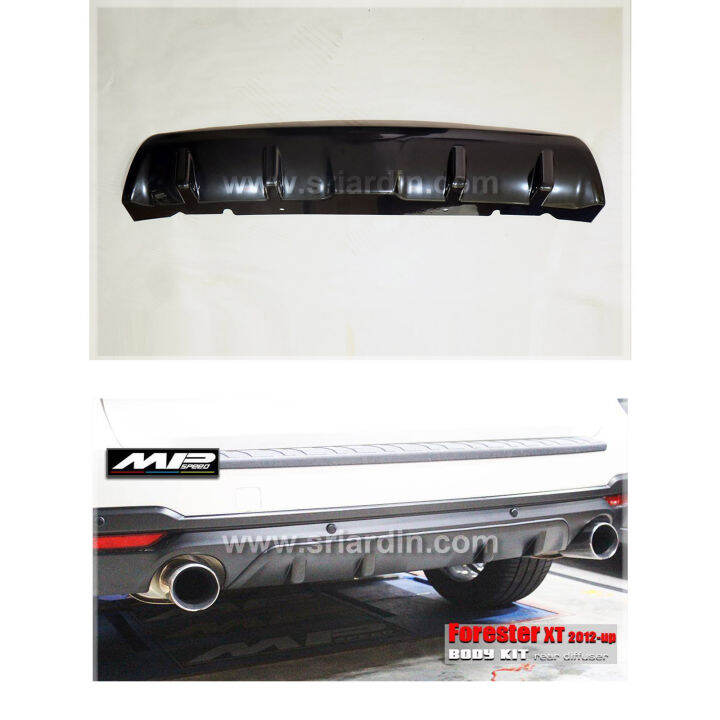 Subaru Forester XT '12-'18 OE Style Rear Bumper Diffuser | Lazada