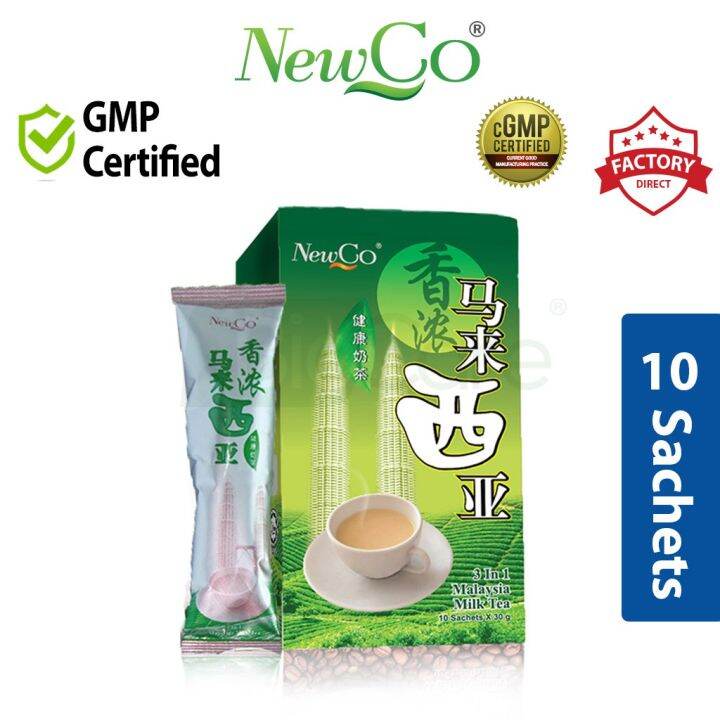 NewCo 3 in 1 Milk tea 10 sachets x 30g 三合一奶茶 | Lazada