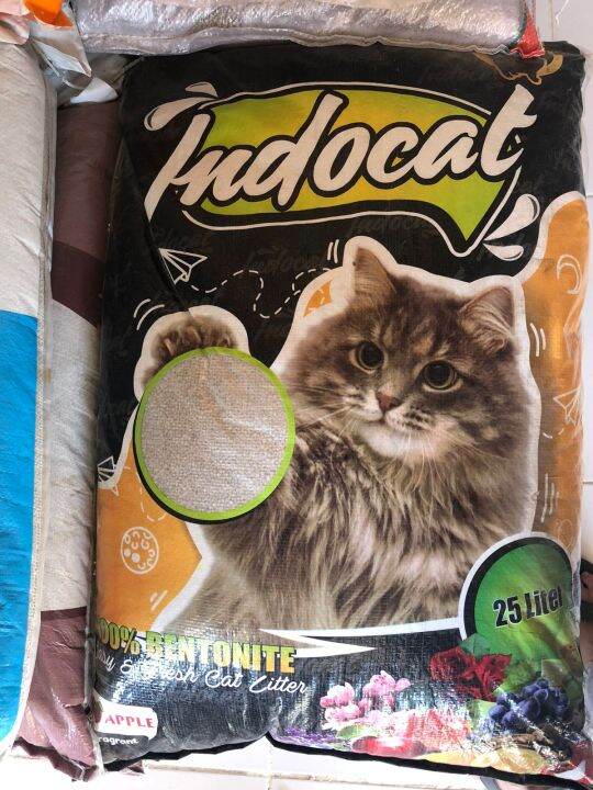 Indocat Pasir Kucing 25 Liter | Lazada Indonesia