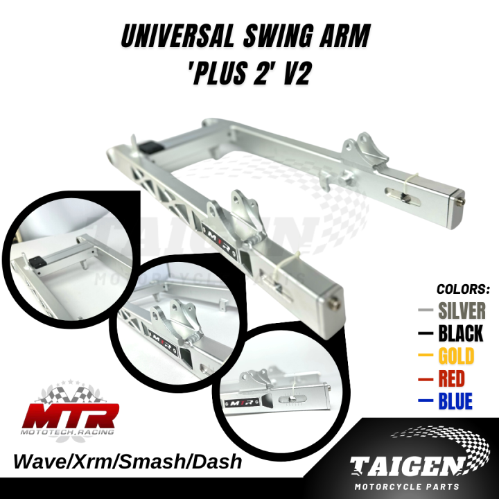 MTR Universal Swing Arm PLUS 2 V2 Wave Xrm Smash Dash RS125 TMX | Lazada PH