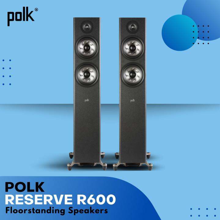 Polk Audio Reserve R600 - Floor-standing speakers - black Polk R600 ...