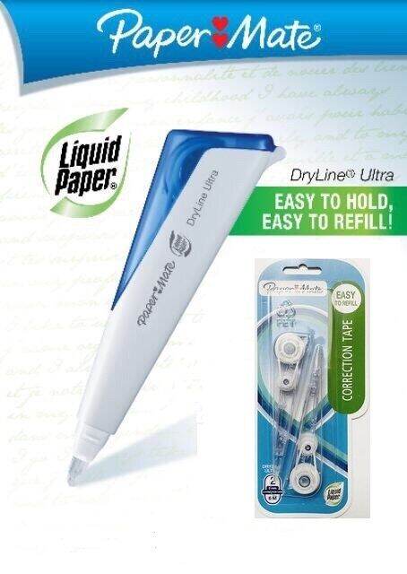 Paper Mate Dryline Ultra 5mm Correction (Tape / Refill) | Lazada