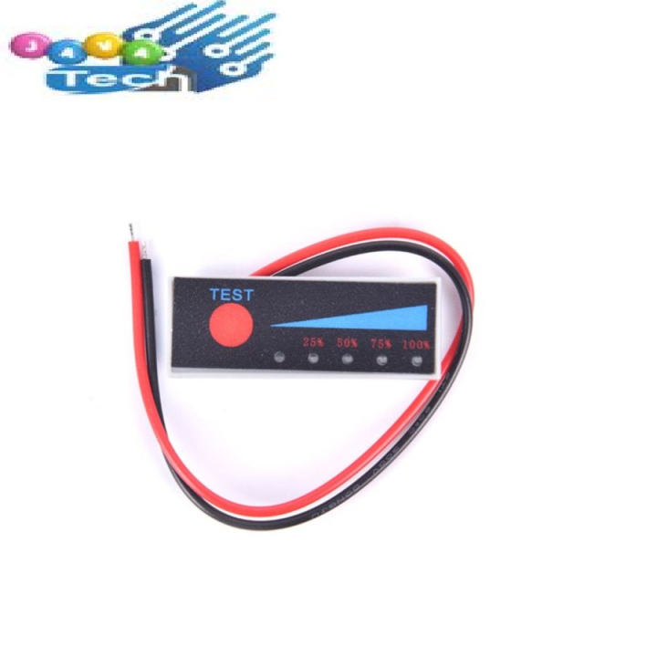 Modul Indikator Kapasitas Baterai Lithium 1s 2s 3s 4s Led Display ...
