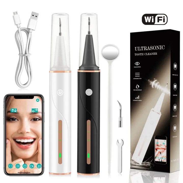 Hisome Visual Ultrasonic Dental Scaler Set Electric Tooth Cleaning ...
