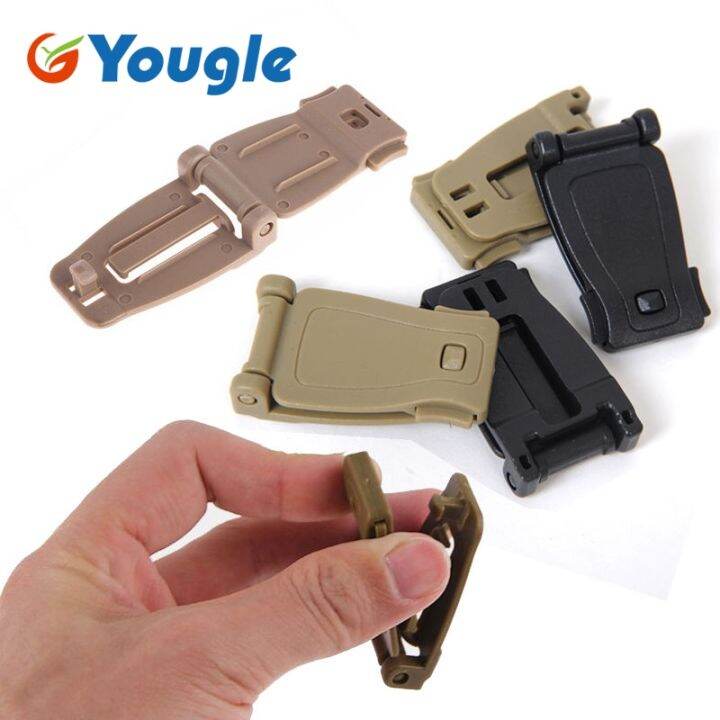 5 Pcs/lot 30mm Molle Webbing Tactical Connecting Buckle Clip Clasp ...