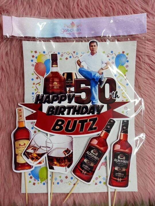 ALFONSO THEME CAKE TOPPER | Lazada PH