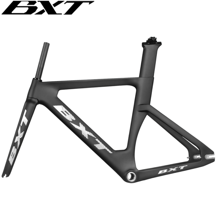BXT 2022 New Full Carbon Track Frame With Fork Seatpost T800 Fixed Gear ...