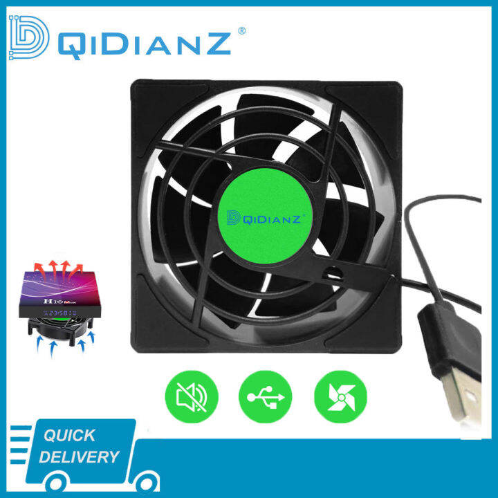 USB Cooling Fan for Android BOX, Silent and Wireless, DC 5V Power ...