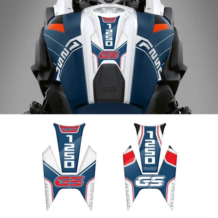 For BMW R1250GS Trophy 2018-2023 3D Resin Tank Pad Protection Sticker ...