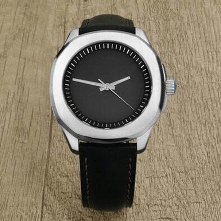 New Men's 40MM Vertical Pattern Dial White Inner Shadow Mechanical ...