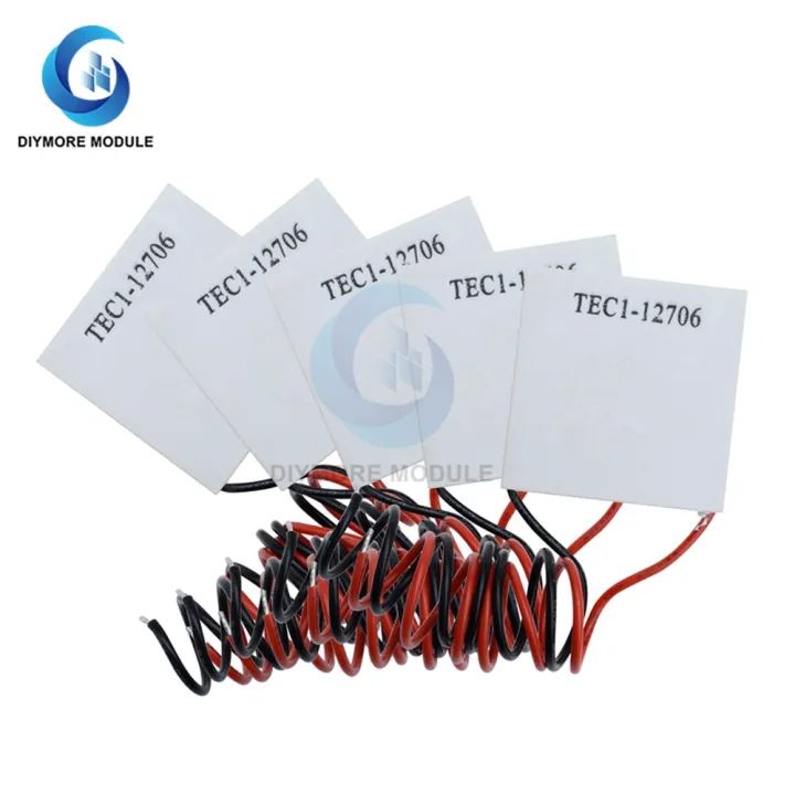 5PCS TEC1 12706 12706 TEC TEC1 12705 Thermoelectric Cooler Peltier 40 ...