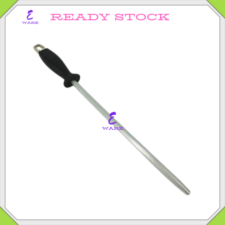 30CM Professional Chef Knife Sharpener Rod Diamond Sharpening Stick ...