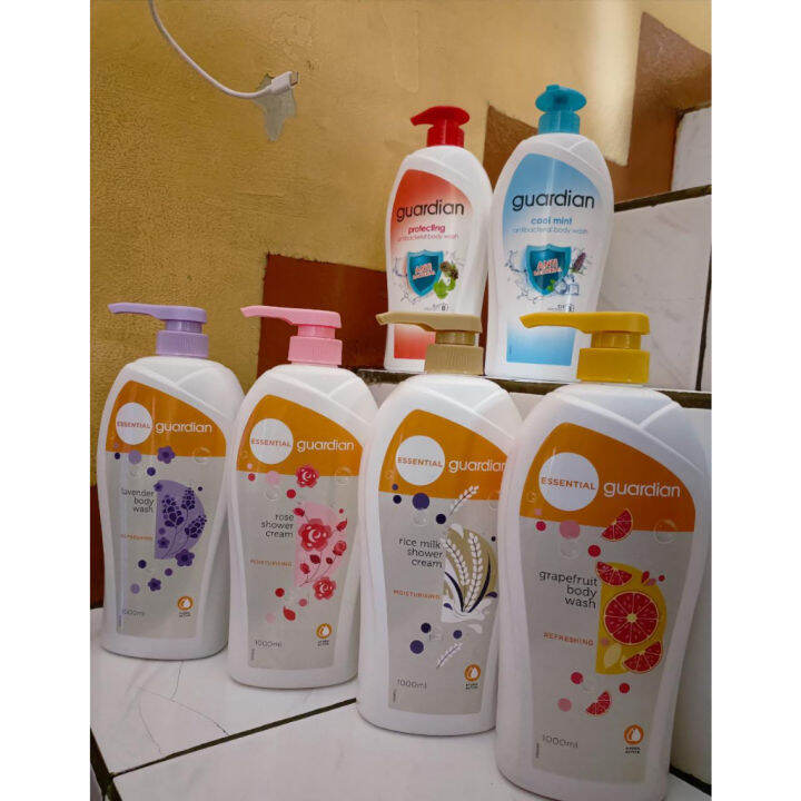 SABUN CAIR GUARDIAN 1 LITER 1000ML BODY WASH SHOWER CREAM SABUN MANDI ...