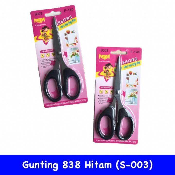 Gunting Hitam Ukuran 838 (s003) | Lazada Indonesia
