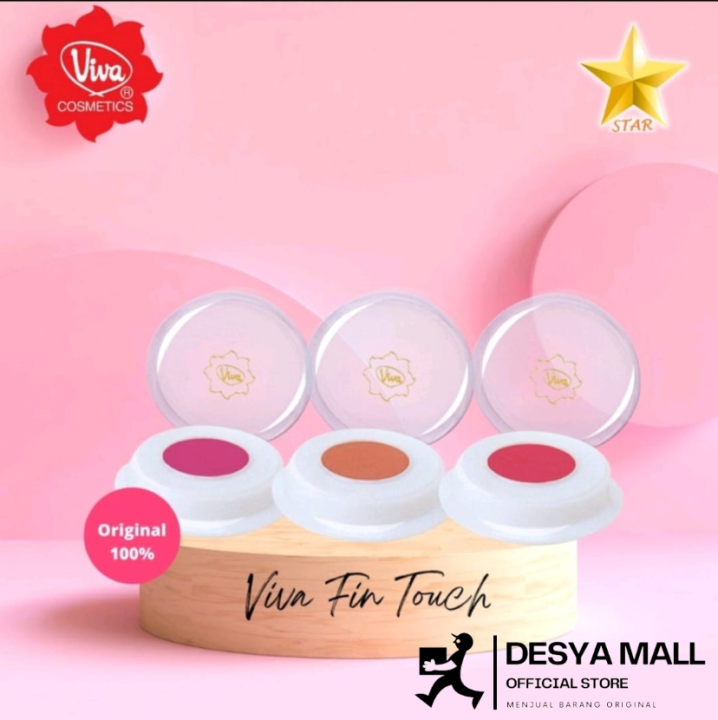 Viva Fin Touch Blush On 2gr | Blush On | Make Up | Makeup | Lazada Indonesia